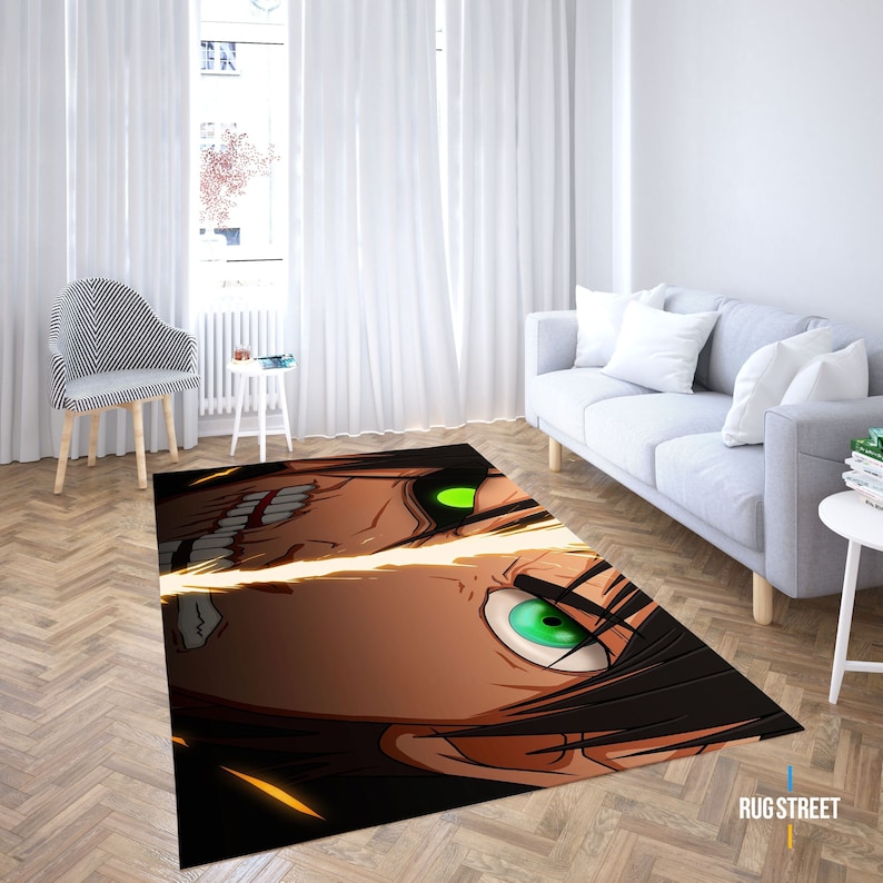 Anime Rug Japanese Anime Manga Characters Rug Titanage - Etsy