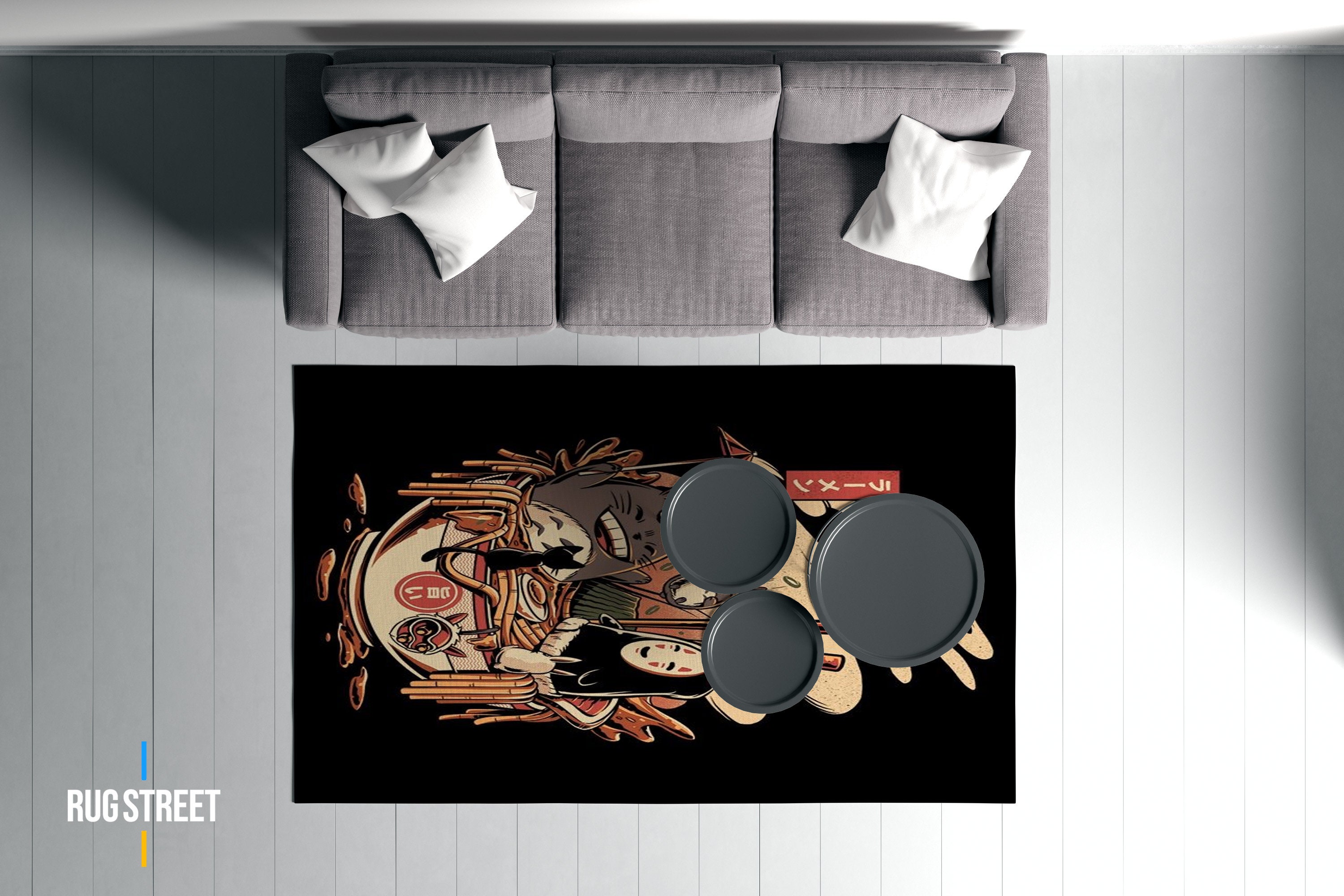 Anime Rug, Japan Anime Rug, Japanese Animated Fantasy, Fantastic Rug ...