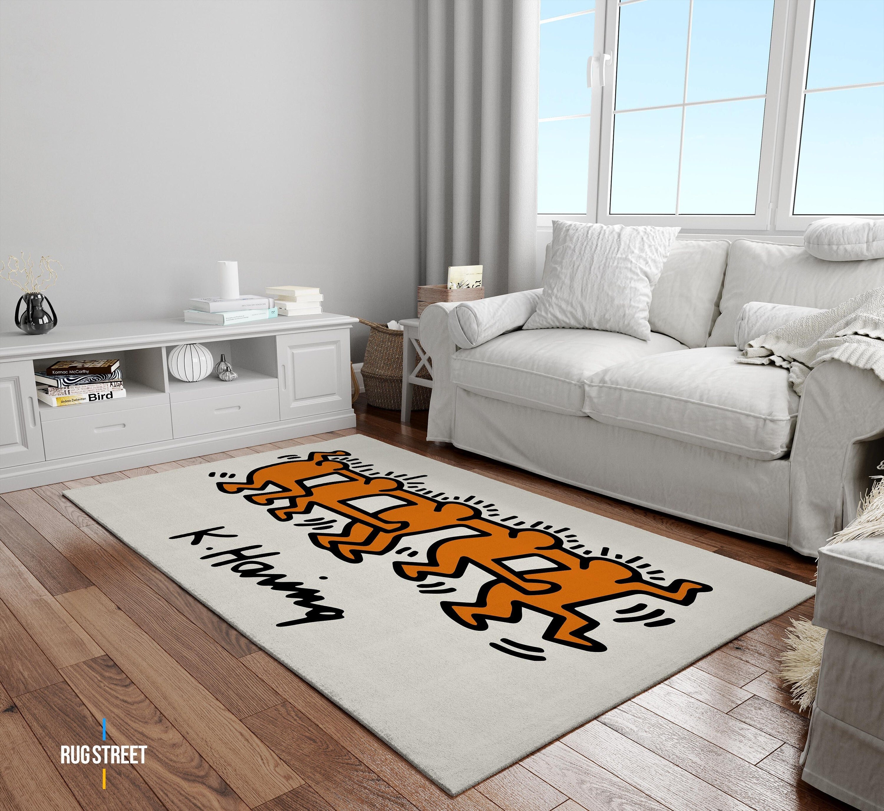 KH Rug, Famous Artist Dancing Rug, People Having Fun, Popular Art ...