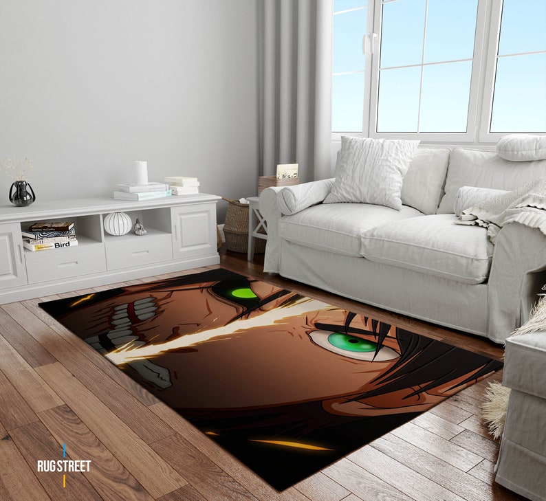 Anime Rug Japanese Anime Manga Characters Rug Titanage - Etsy