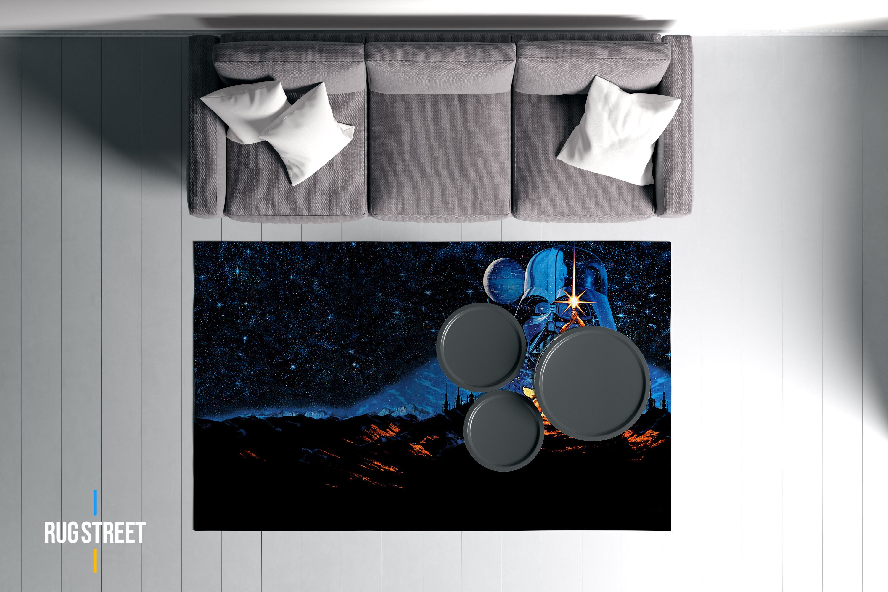 Star Wars Rug A New Hope Darth Vader Favorite Rug Movie - Etsy