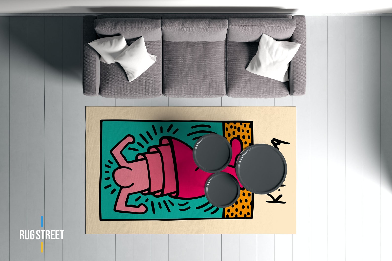 KH Rug Dancing Rebirth Rug Man Giving Birth to Himself - Etsy