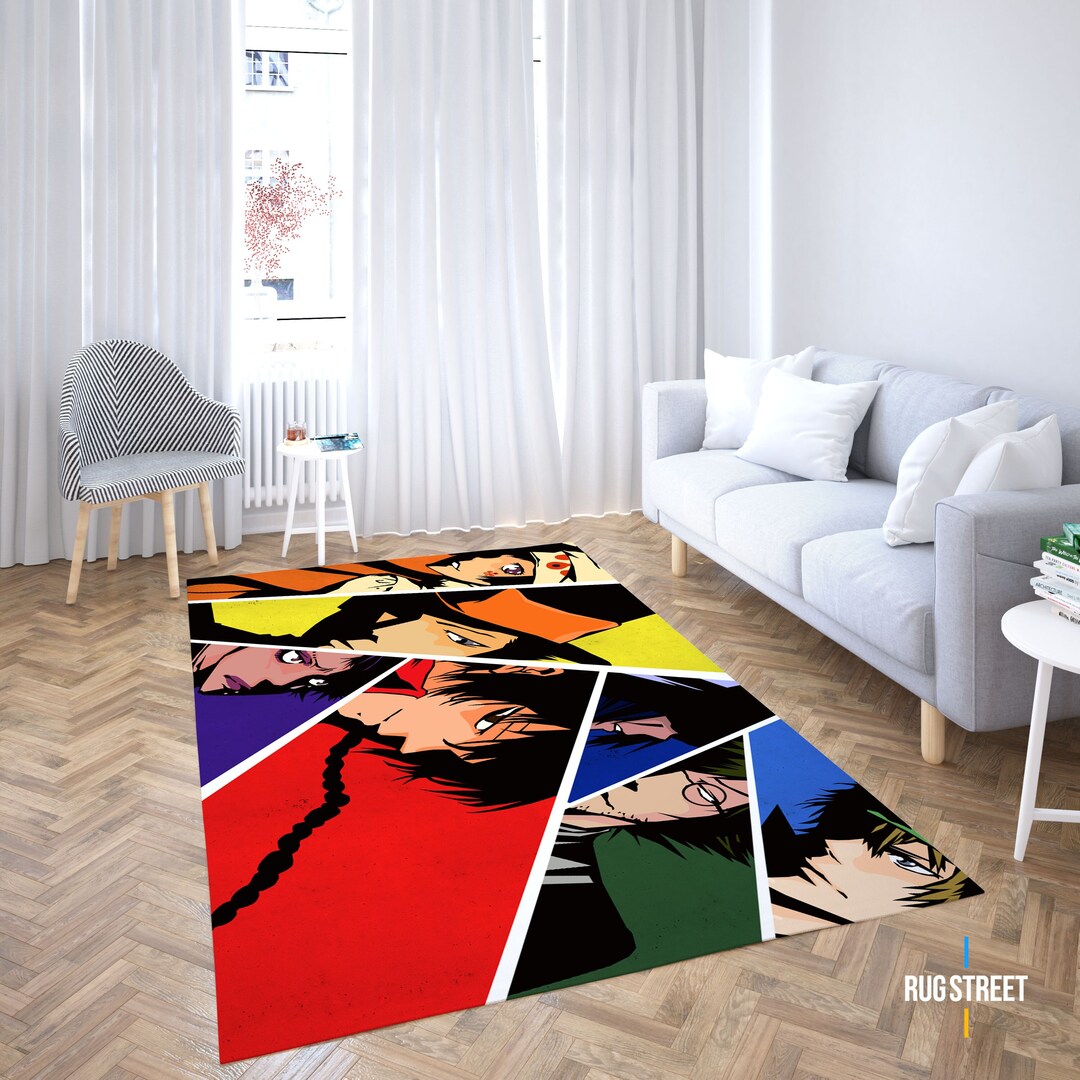 Anime Rug, Japanese Anime Manga Characters Rug, Kawaii Rug, Khype Rugs ...