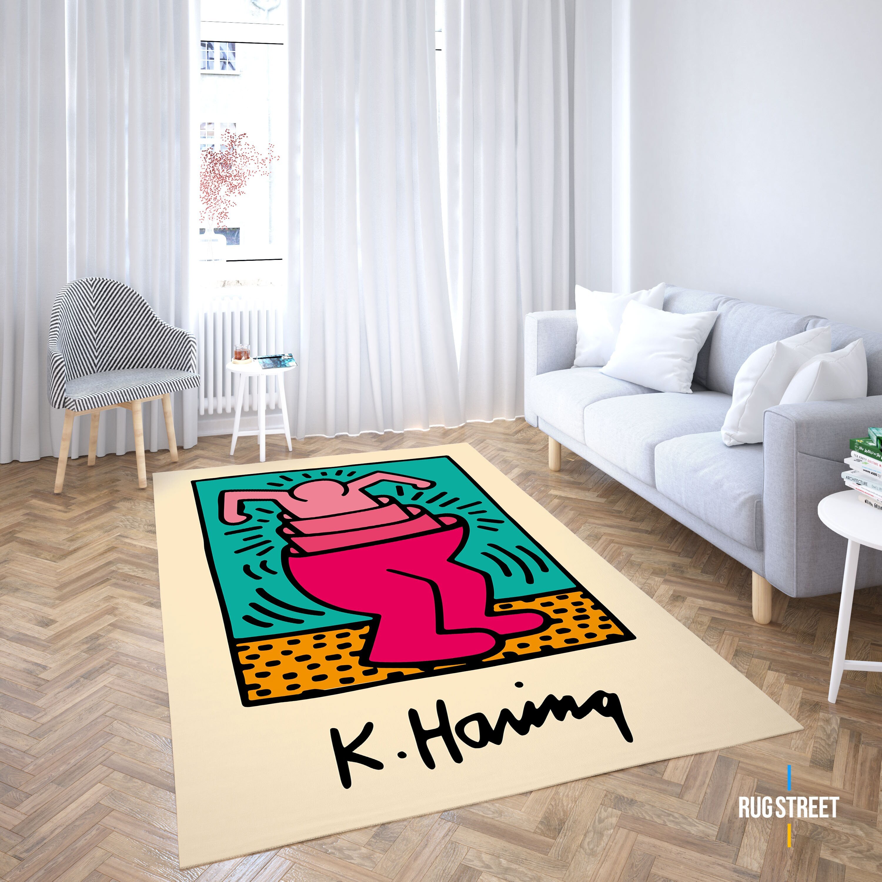 KH Rug Dancing Rebirth Rug Man Giving Birth to Himself - Etsy
