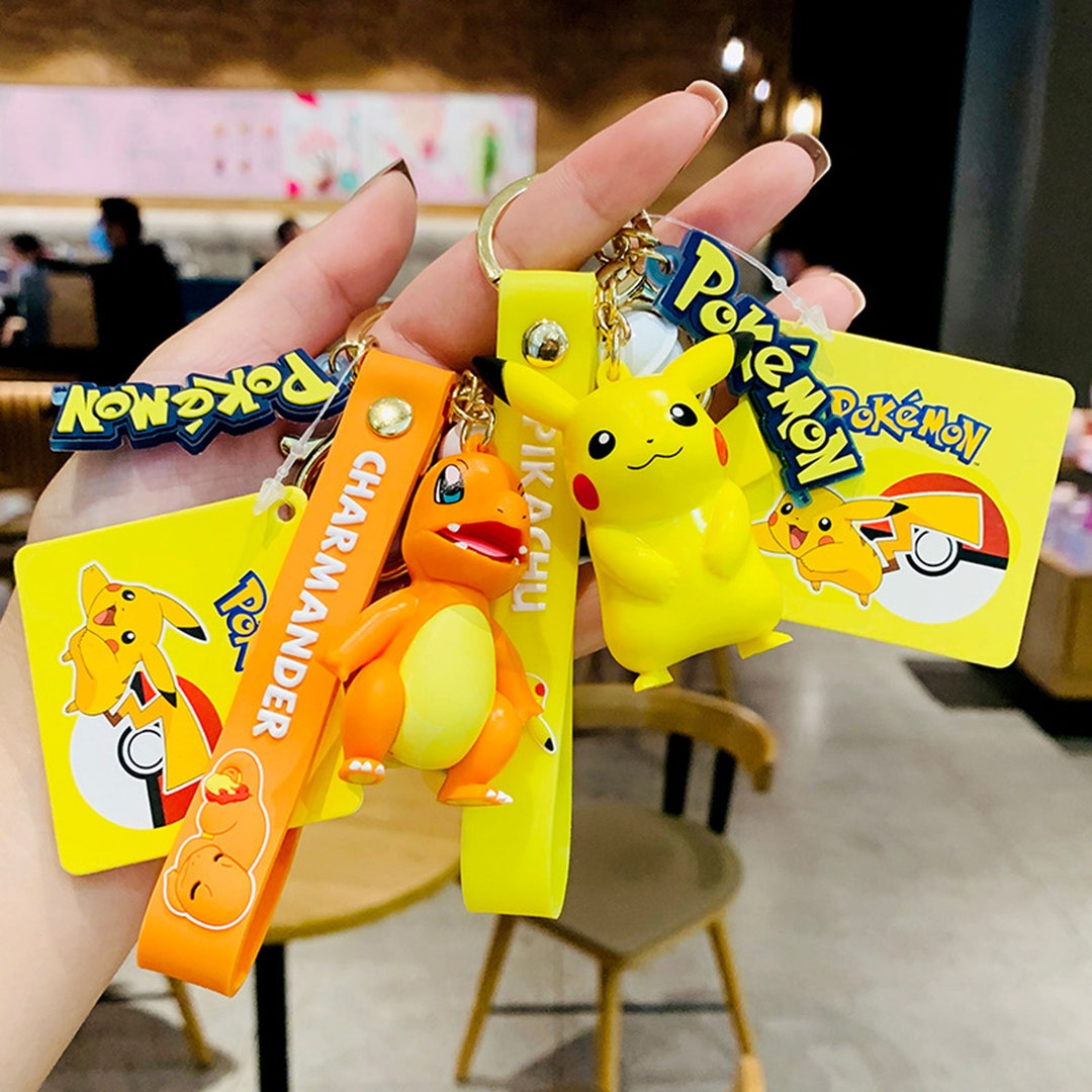 Pokémon Pikachu Keychain,bag Pendant,car Key Fob,car Keychain ...