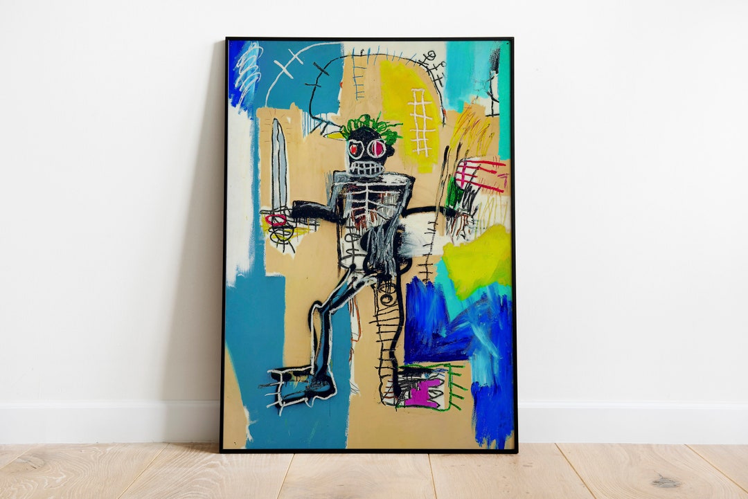 Jean-michel Basquiat Poster Exhibition Poster Printable Wall - Etsy