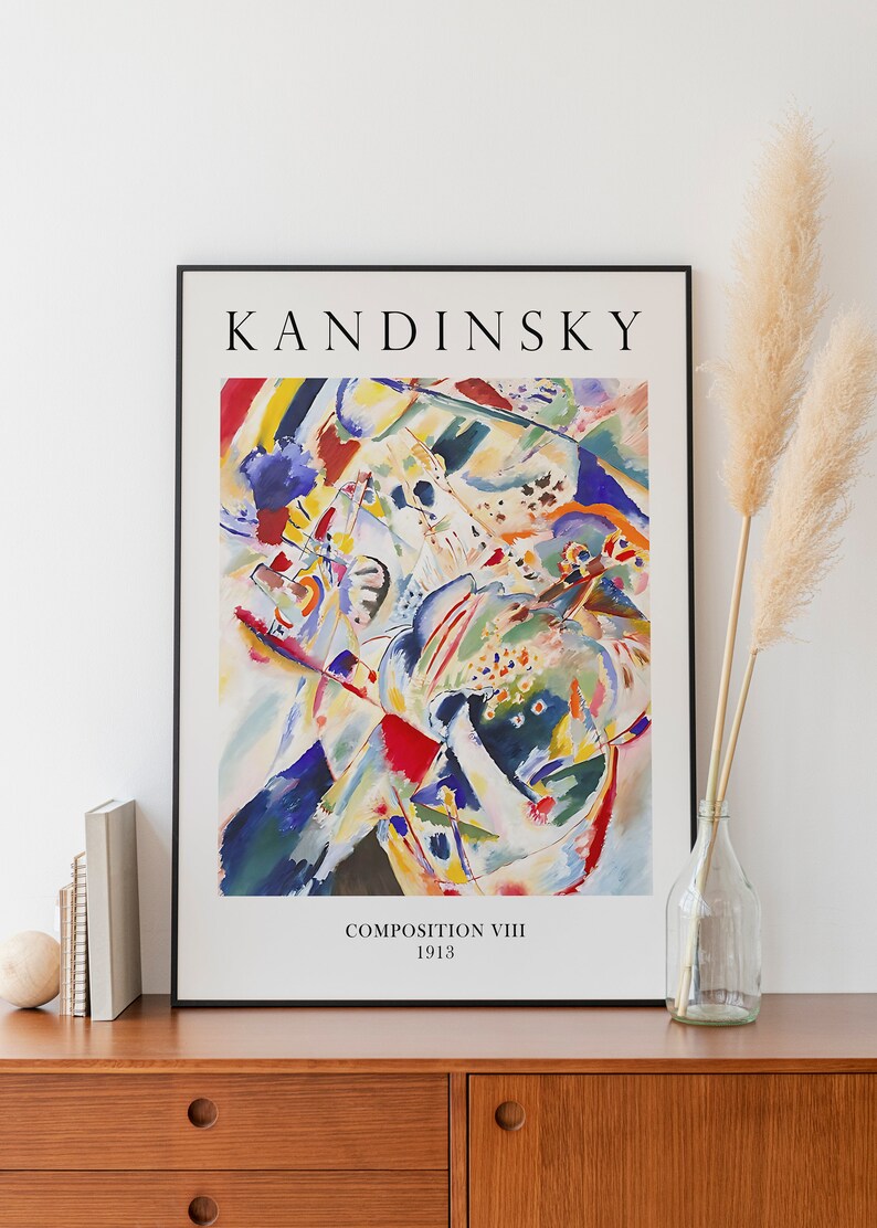 Kandinsky Composition VIII Poster Wassily Kandinsky Print - Etsy