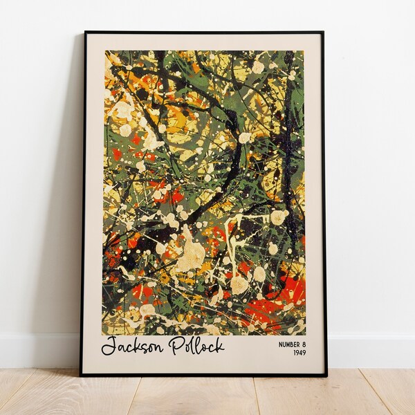 Jackson Pollock - Etsy