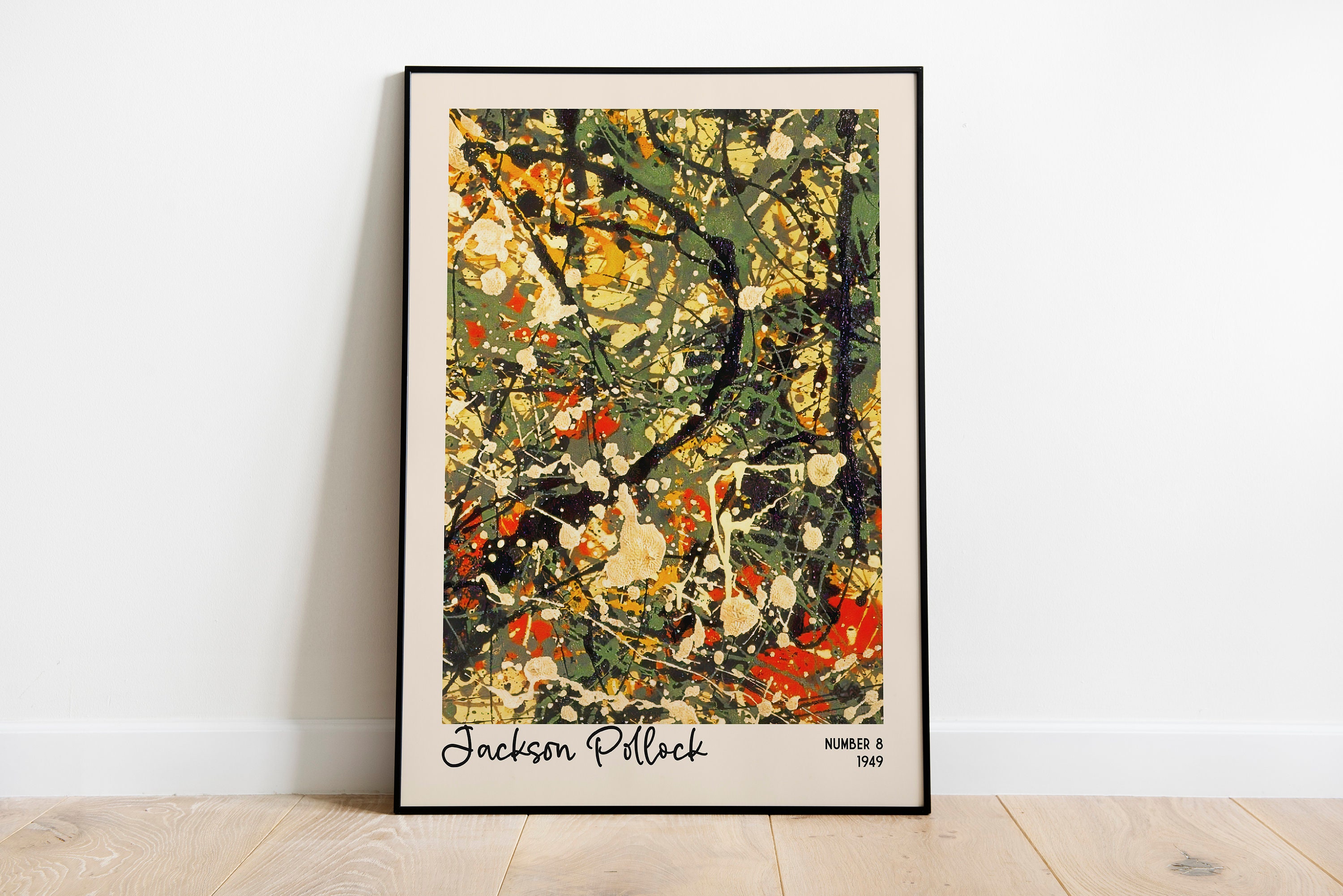 Jackson Pollock Number 8