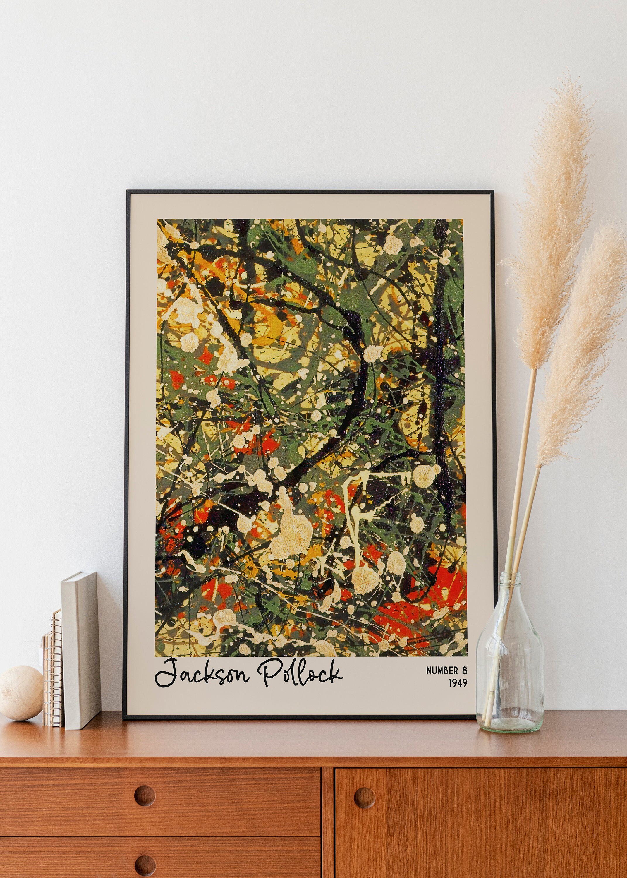 Jackson Pollock Number 8