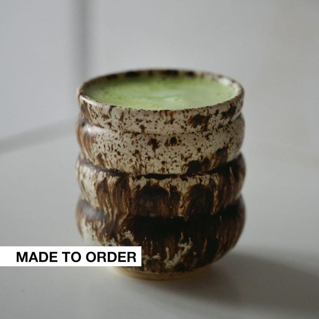 Handmade Ceramic Tea Cup: Bubble Design, 260ml (made to Order) - Etsy
