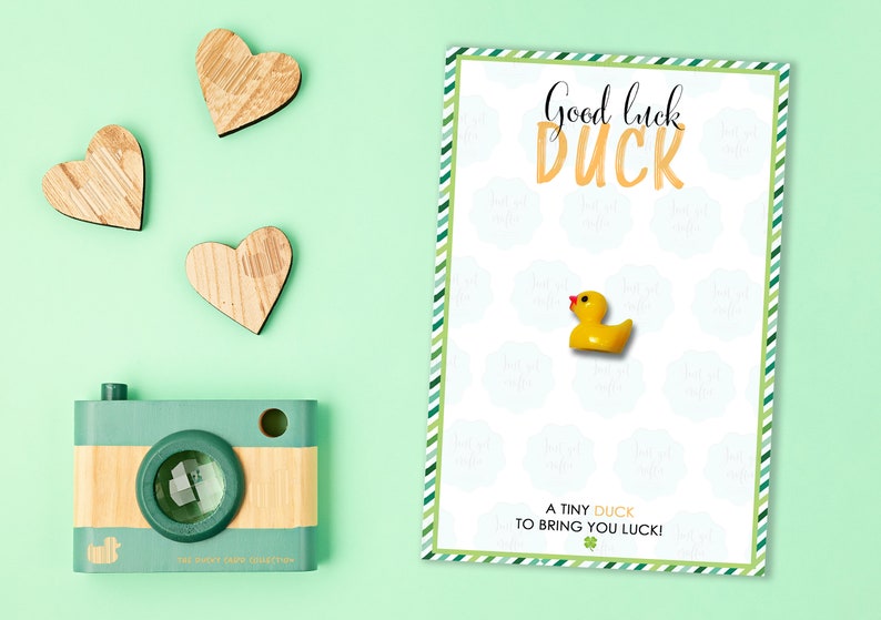 Good Luck Duck,pocket Favors,pocket Duck,gifts,friendship,thinking of ...