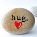 Pocket Hug Sending You a Hugs Get Well Soon Token Stone Long Distance ...