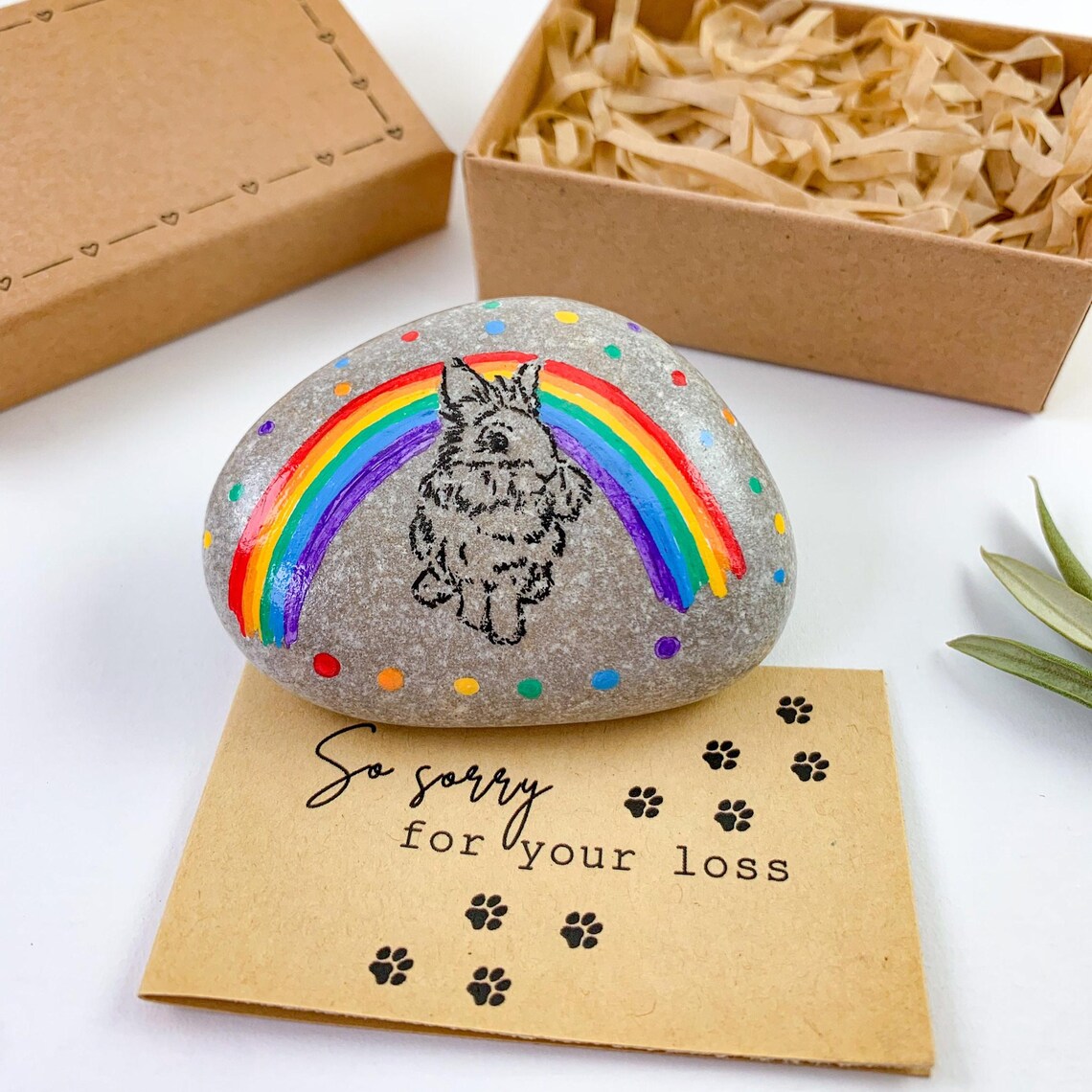 Personalized Lionhead Rabbit Loss Gift, Lost of Rabbit in Heaven ...