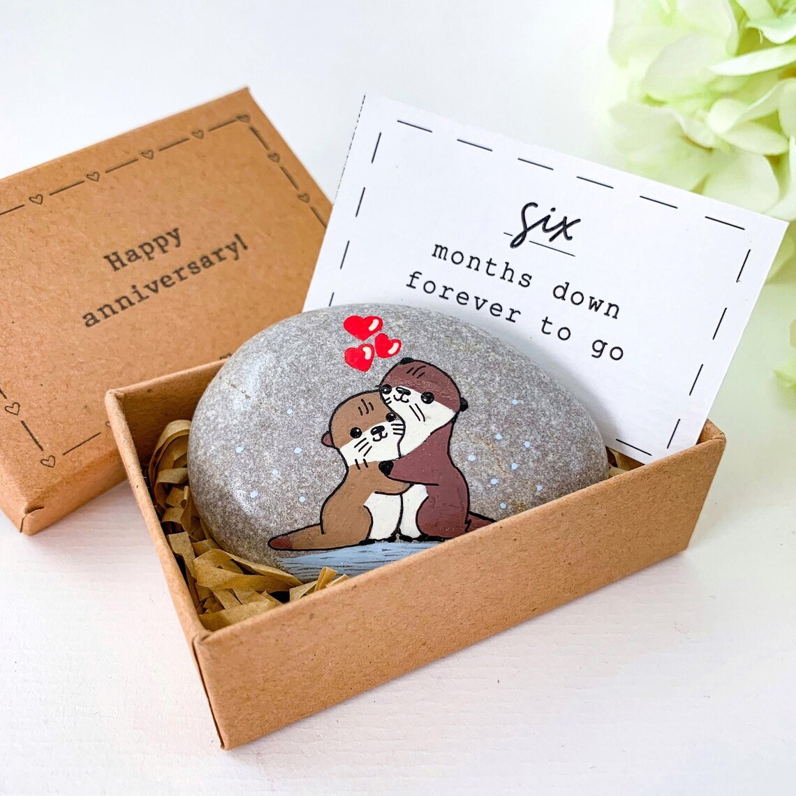 Personalized 6 Month Anniversary Gifts for Him Her Six Months Dating ...