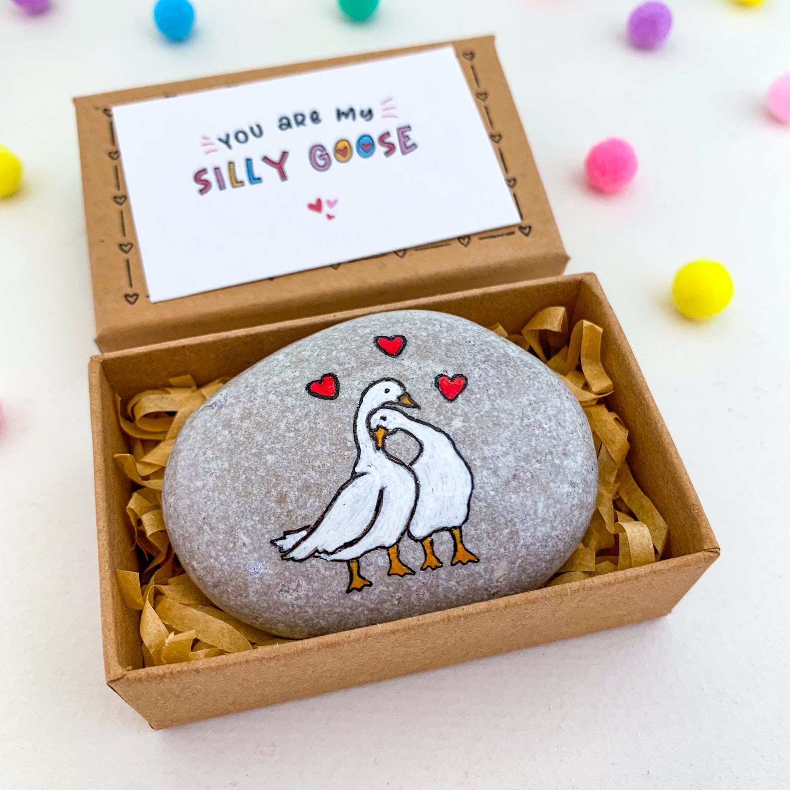 Personalized You Are My Silly Goose Card Geese Anniversary Gift for Him ...