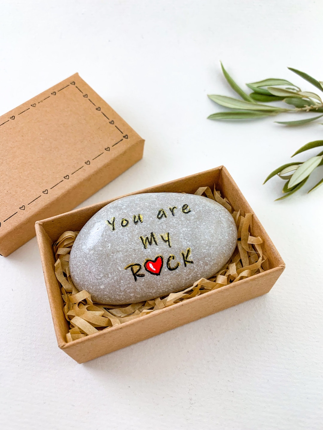 You Are My Rock Personalized Inspiration Stone Word My Rock Pocket Hug ...