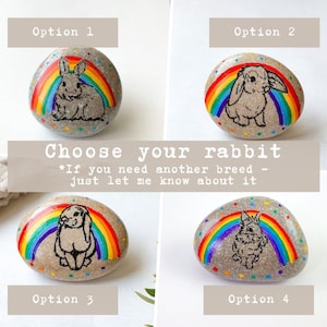 Bunny Loss Gift Rabbit in Heaven Bridge Sympathy Gift Lop Eared Pet ...