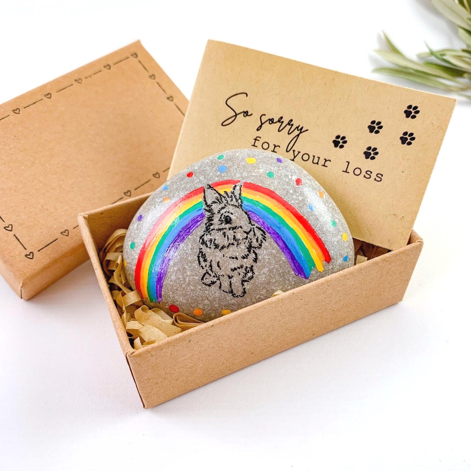 Personalized Lionhead Rabbit Loss Gift, Lost of Rabbit in Heaven ...