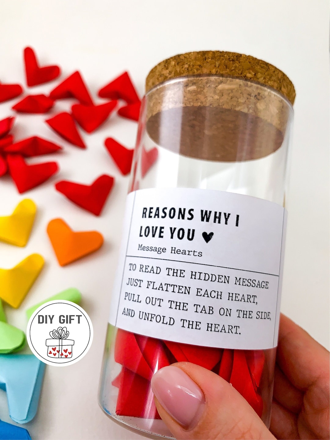 PRINTABLE DIY Kit Reasons Why I Love You Note Letter Long Distance ...