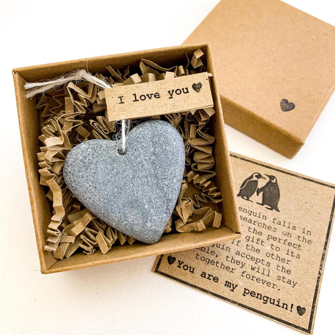 Penguin Pebble Love Penguin Rock Long Distance Relationships Heart ...