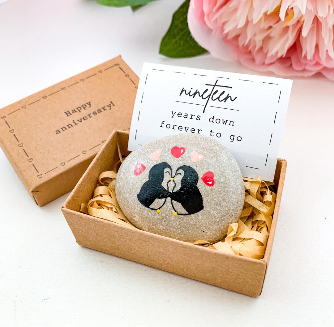 Personalized 19th Year Wedding Anniversary Gift for Husband Wife ...