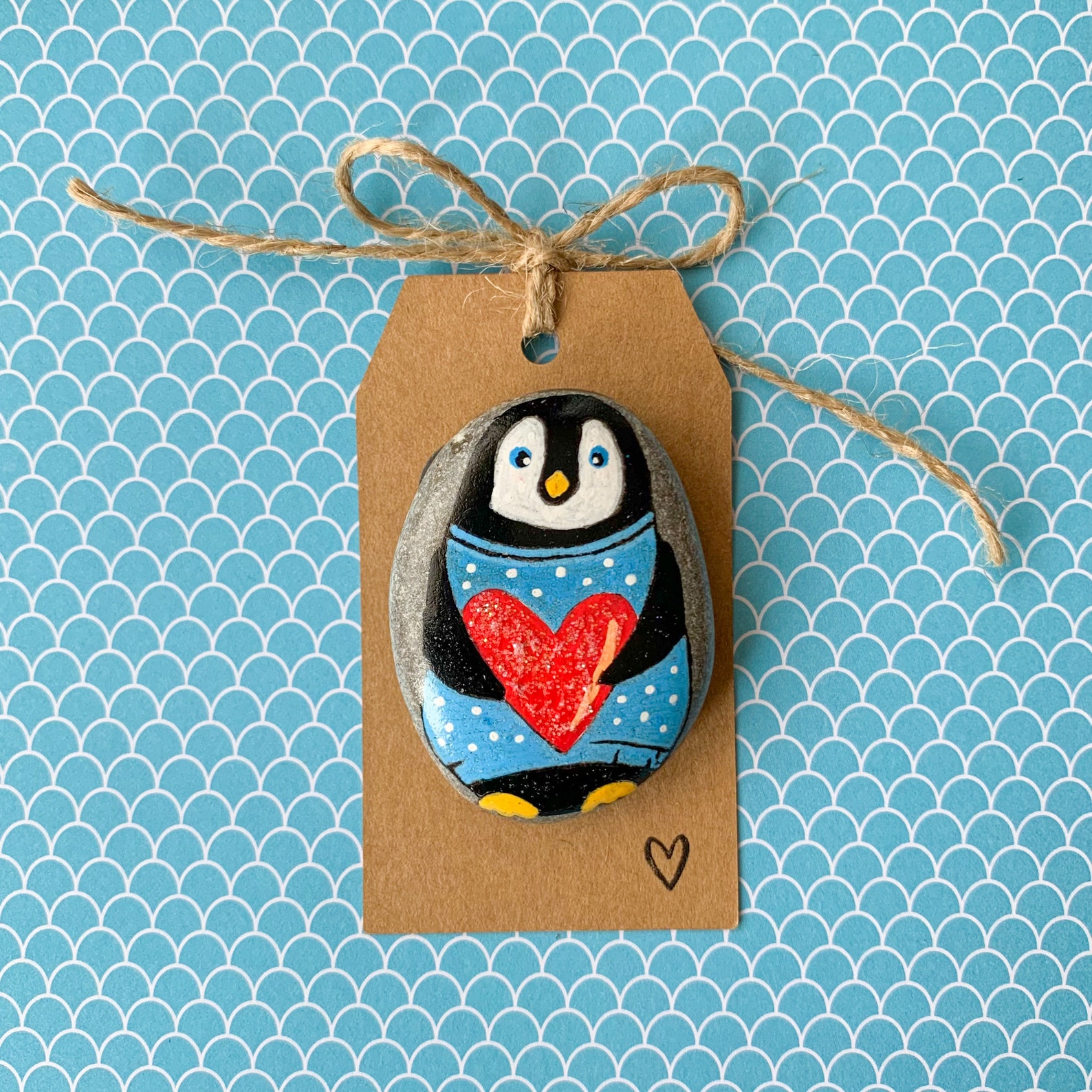 Personalized Penguin Pebble Rock Stone You Are My Penguin - Etsy