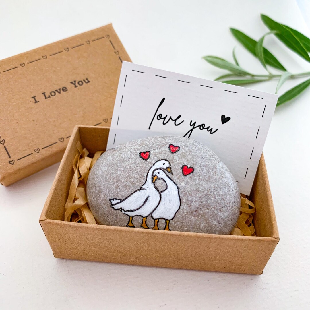 Personalized Geese Couple Wedding Anniversary Gift for Him Husband Love ...