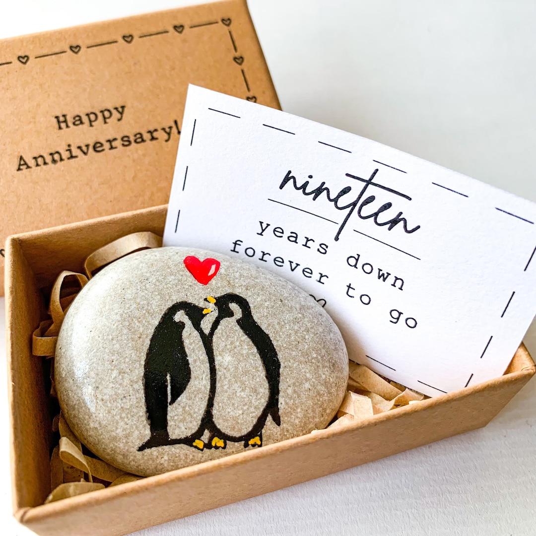 Personalized Bronze Anniversary Gift for Men Women, 19th Wedding ...