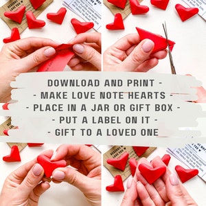 PRINTABLE DIY Kit Reasons Why I Love You Note Letter Long Distance ...