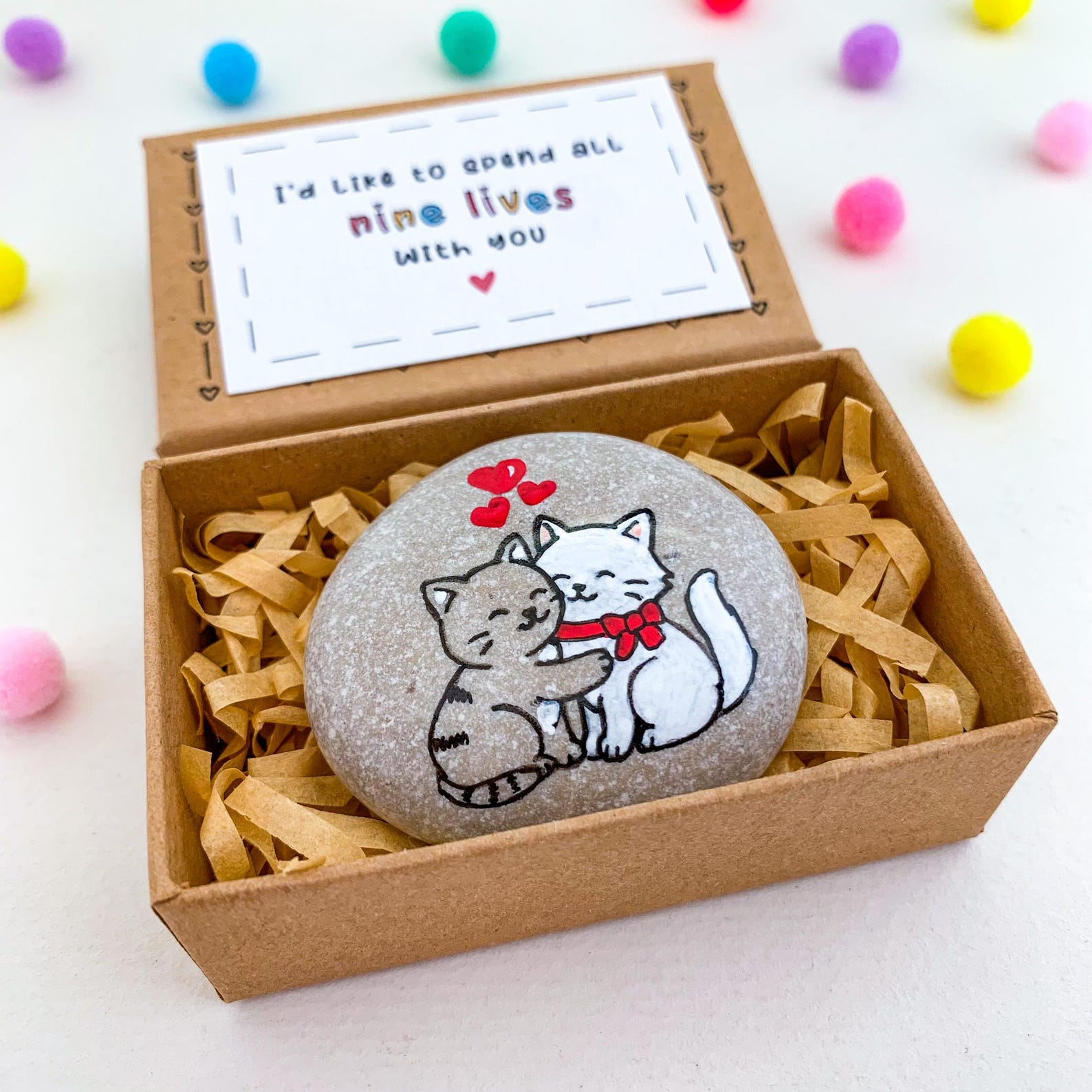 Custom Cat Couple Gift for Cat Lover Personalized Cat Themed Gift for ...
