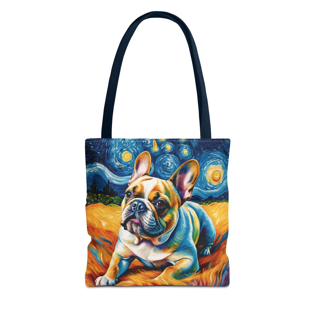 French Bulldog Tote Bag - Doggie Bag - Gift Dog Bag - Beach Tote ...