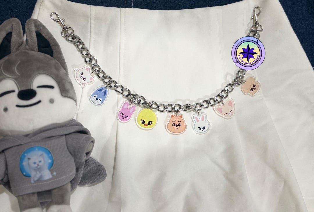Stray Kids Skzoo Pant Chains, Stray Kids Merch, Stray Kids Jewelry, Skz ...