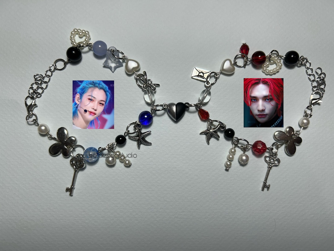 Stray Kids Hyunlix Couple Bracelet Set,stray Kids Merch,skz Jewelry ...