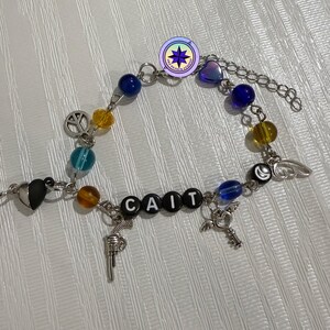 Caitvi Inspired Couple Bracelet, Caitlyn and Vi Jewelry, Matching ...