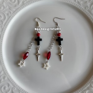 STRAY KIDS Inspired Earrings, Stray Kids Charm, Stray Kids Merch,stray ...