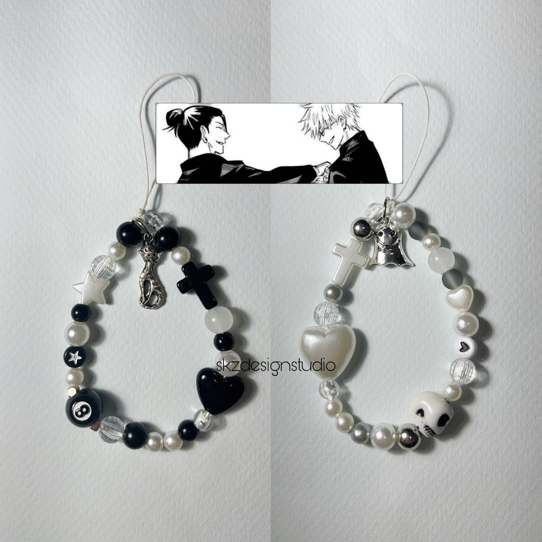 Gojo and Geto Matching Phone Charms,couple Gifts,jujutsu Kaisen,gojo ...