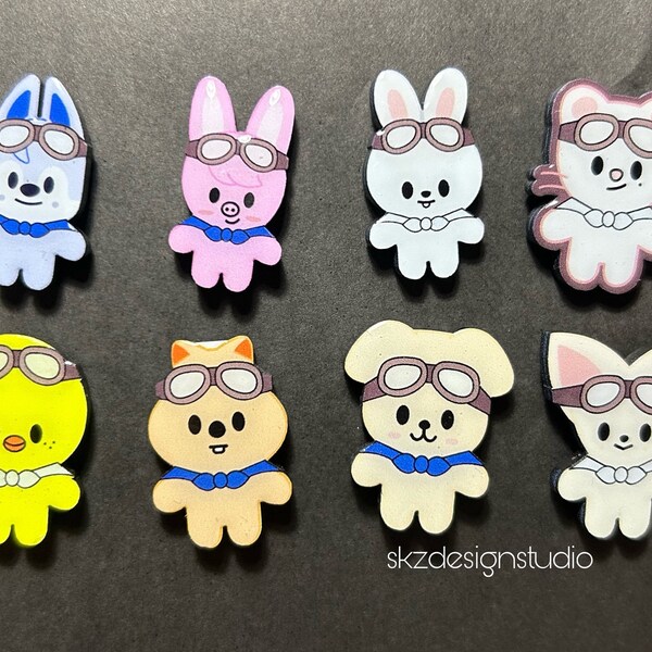 Stray Kids Plush Pilot - Etsy