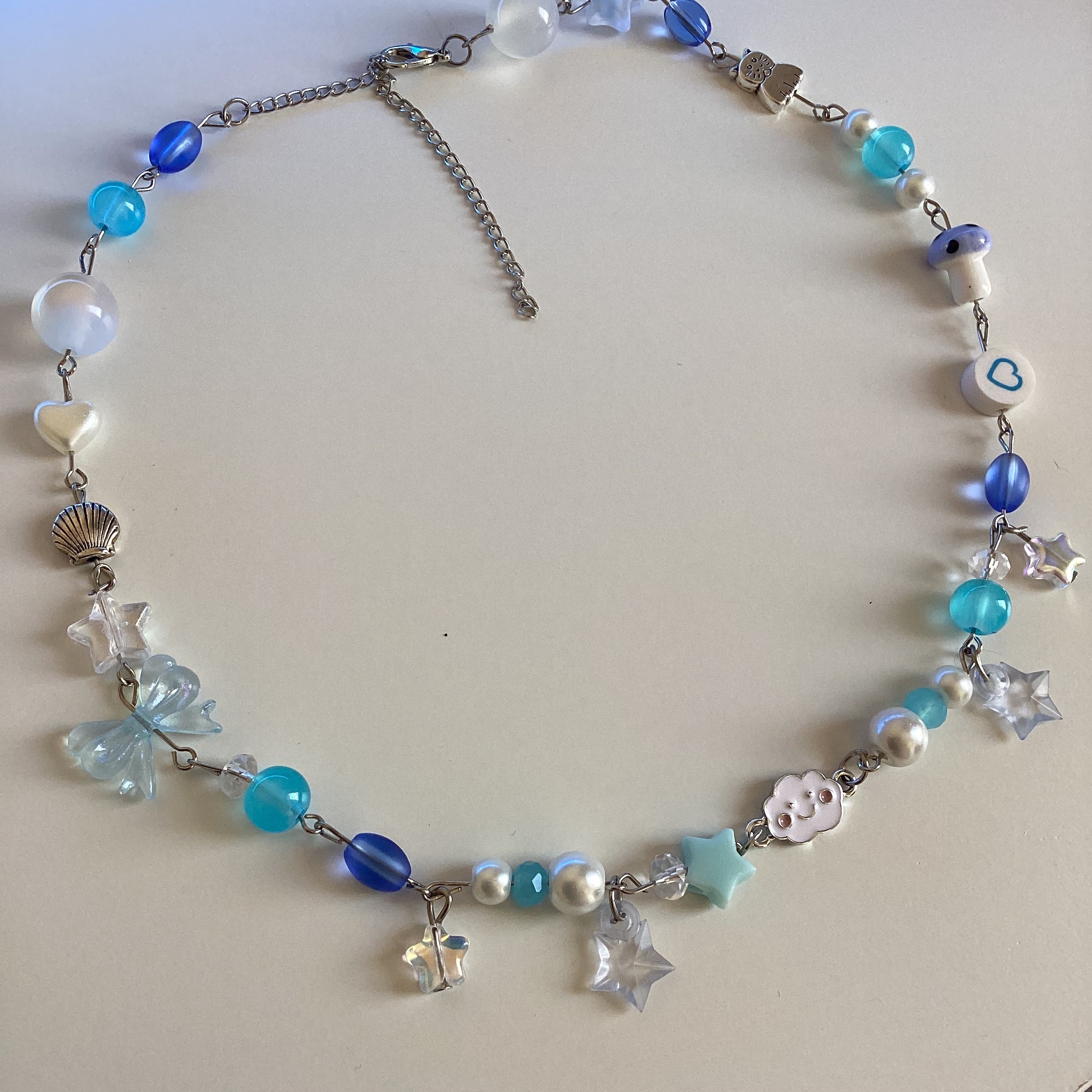 New Jeans Inspired Necklace Cute Pinterest Aesthetic Jewelry - Etsy