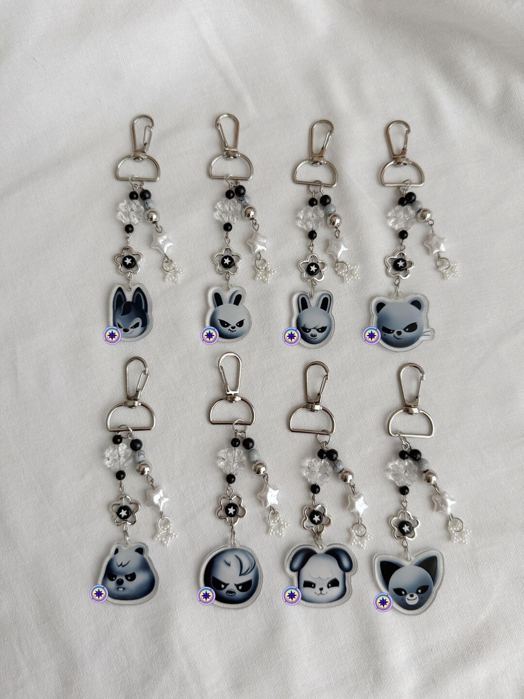 Stray Kids EVIL SKZOO Charms & Keychain, Dominate Merch, Straykids ...