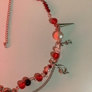 Stray Kids Red Lights Inspired Necklace, Stray Kids Merch, Stray Kids ...