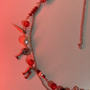 Stray Kids Red Lights Inspired Necklace, Stray Kids Merch, Stray Kids ...