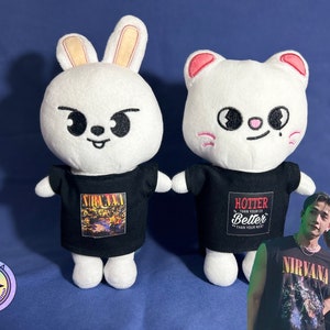 Stray Kids SKZOO Hyunjin T-shirt,skzoo Outfit , Skzoo Clothes,bang Chan ...