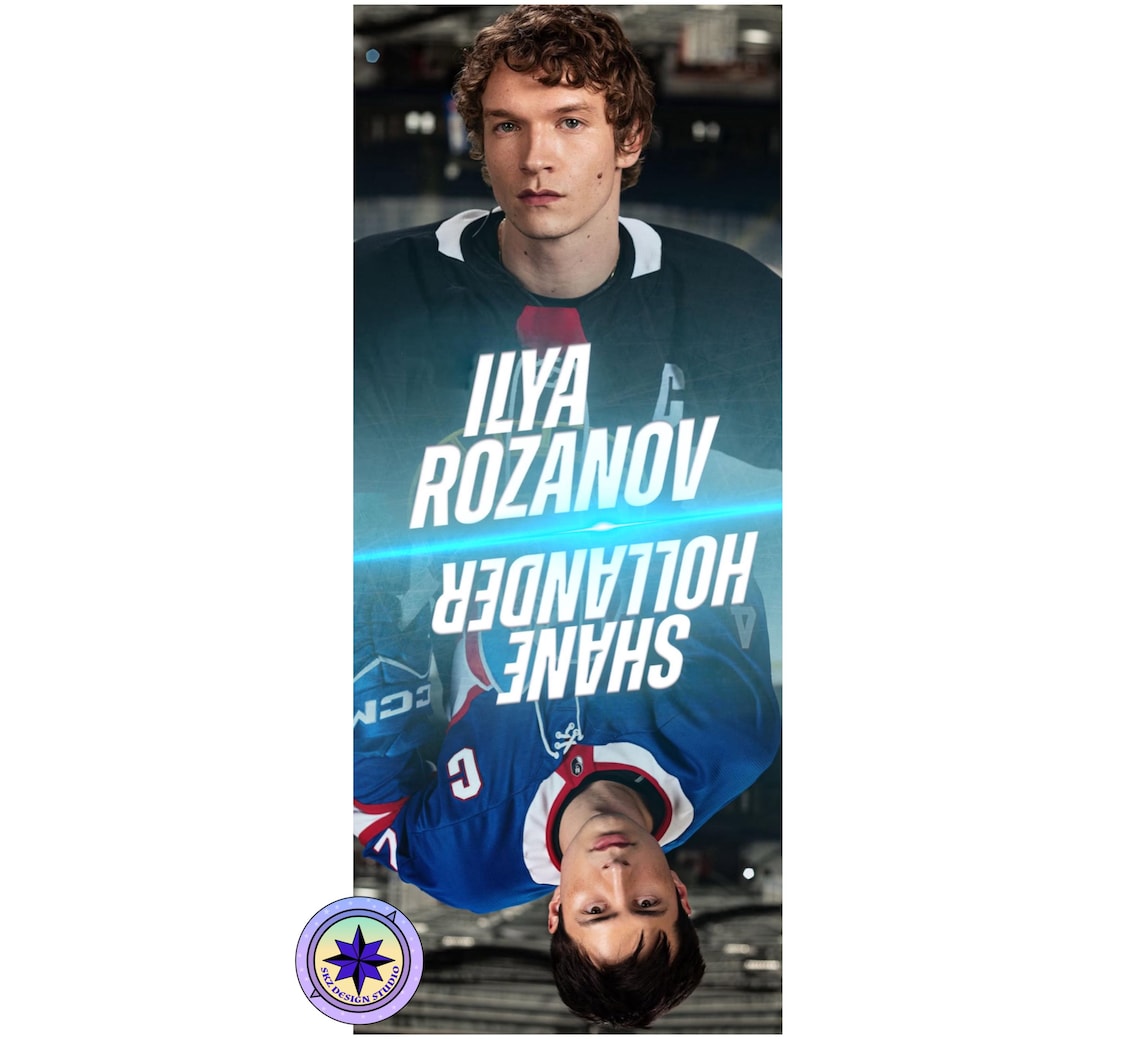 Heated Rivalry Bookmark, Shane Hollander and Ilya Razanov,hollanov ...