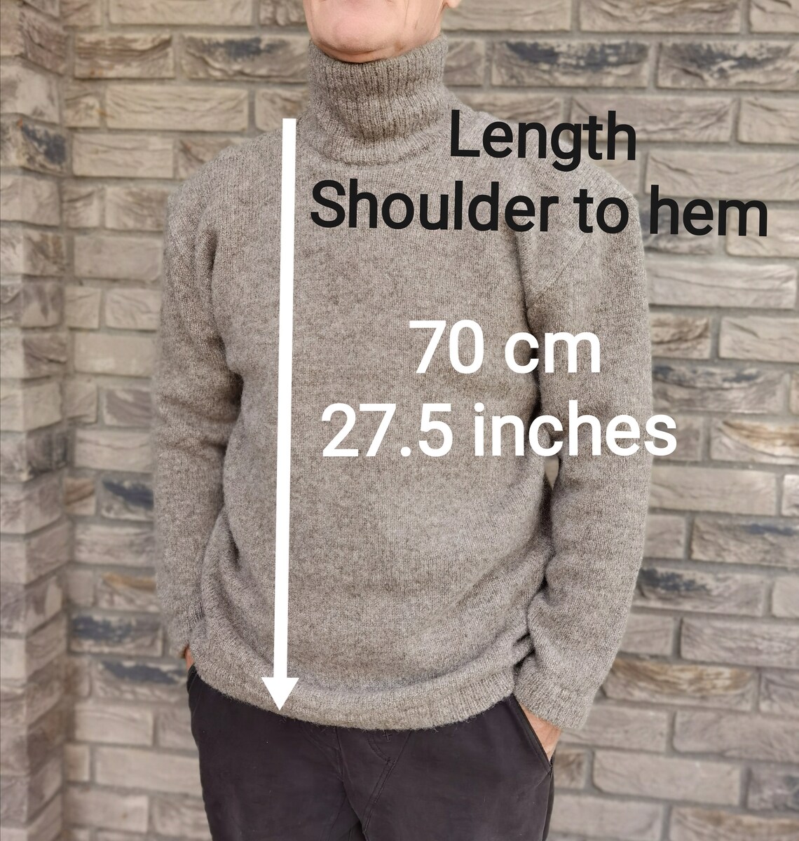 Wool Sweater Handmade Pure Organic Wool Winter Clothes - Etsy