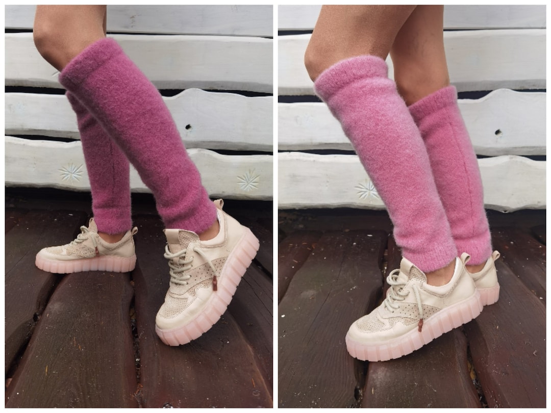 Wool Leg Warmers | Handmade | Pure Organic Wool - Etsy