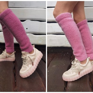 Wool Leg Warmers | Handmade | Pure Organic Wool - Etsy