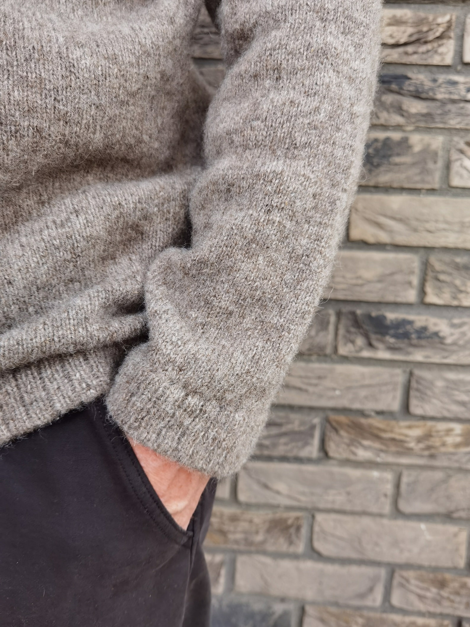 Wool Sweater | Handmade | Pure Organic Wool | Winter Clothes ...