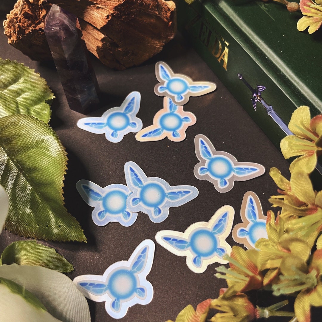 Zelda Navi Fairy Vinyl Die-cut Holographic Sticker - Etsy