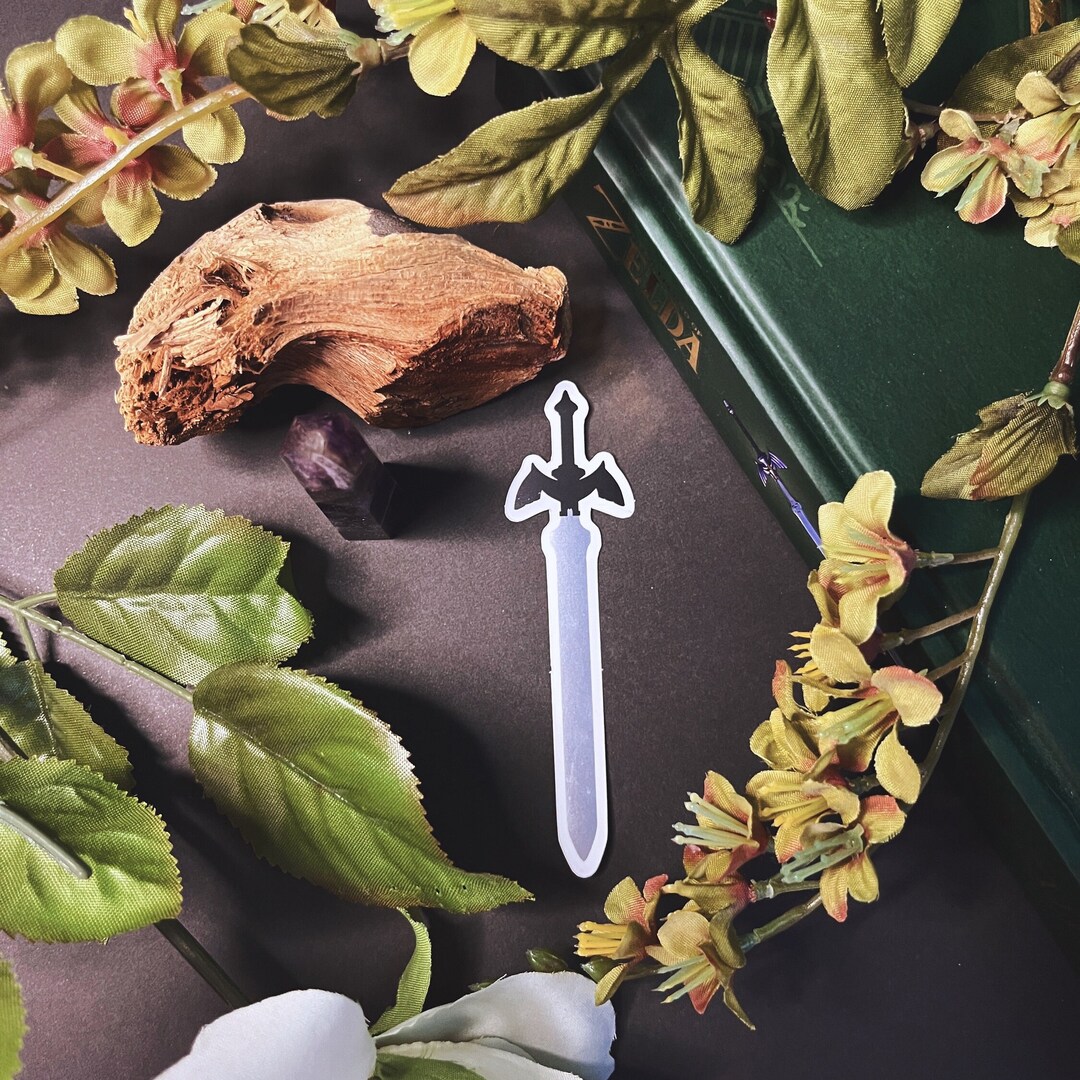 Zelda Master Sword Mirror Vinyl Die-cut Holographic Sticker | Breath of ...